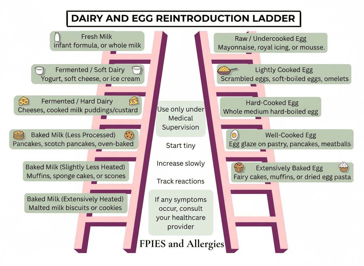 Food Allergies: A Practical “Ladder” Approach for Parents - FPIES and ...